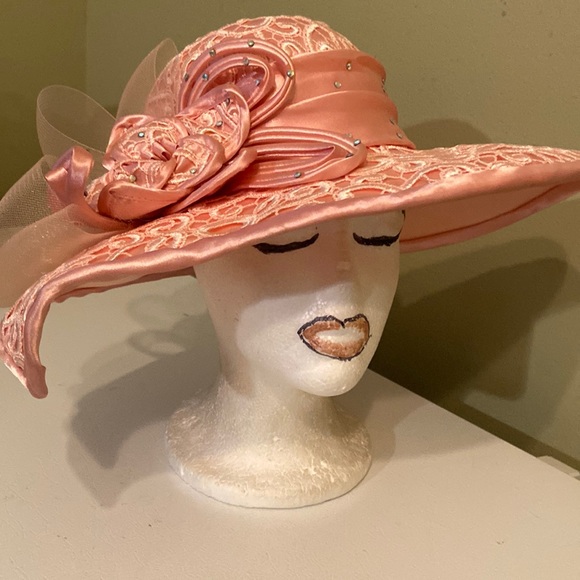 Ms.Divine | Accessories | Beautiful Pink Church Dress Hat By Msdivine ...